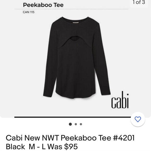 CAbi | Tops | Cabi Perkaboo Tee | Poshmark